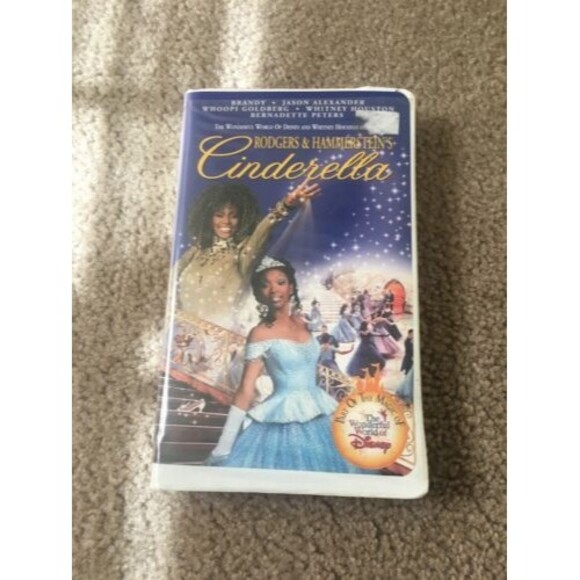 Media | Cinderella Brandy Whitney Houston Jason Alexander Vhs Tape ...